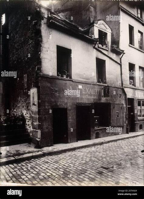 Photograph By Eugène Atget Taken In 1912 Part Of The Topography