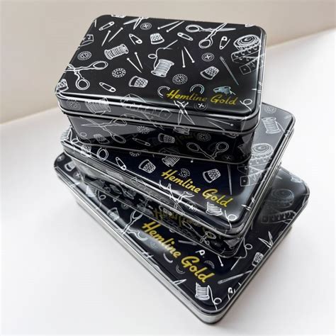 Pack Cajas Metálicas Costura