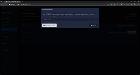 BUG If No Report Template Is Defined The Error Page Is Not Helpful Issue Dfir Iris