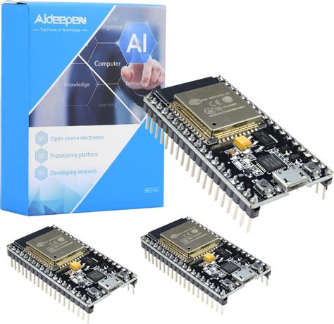 3 Placas De Desarrollo Esp Wroom 32 Placa Aideepen Esp32s Esp Wroom 32 De 2 4 Ghz De Doble