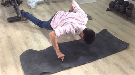 How to do one finger push up - YouTube