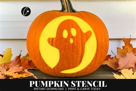 Pumpkin Carving Stencils Printable Ghost Printable Ghost