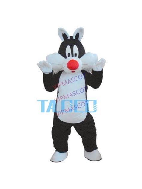 Sylvester Cat Mascot Costume Cartoon Fancy Dress Outfit Free Ship Adult