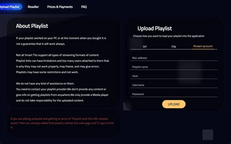 XUI IPTV Player Instruktioner IPTV Utan Box