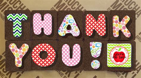 Miski Brownie Message Thank You Mocha Miski