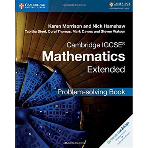 Cambridge Igcse® Mathematics Extended Problem Solving Book Jungle Lk