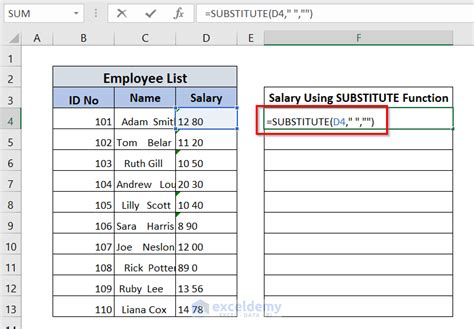 How To Find And Replace Space In Excel 5 Methods Exceldemy