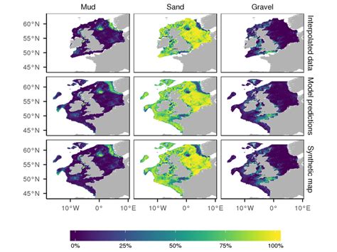Shows The Derivation Of The Synthetic Map Of Sediment Percentages The Download Scientific