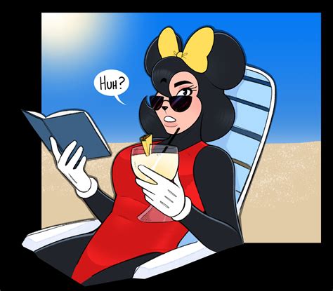 Minnie March Enjoying Time Off By I Want My Mummy On Deviantart