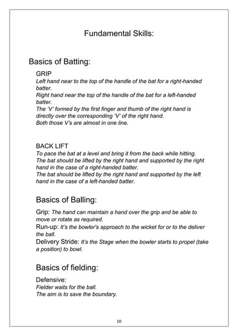 Pe Project 12 Cbse Docx Cricket Sports Pe Project 12 Cbse Docx Cricket Sports