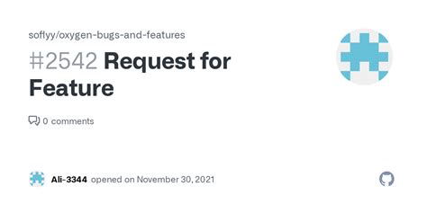 request for feature · issue 2542 · soflyy oxygen bugs and features