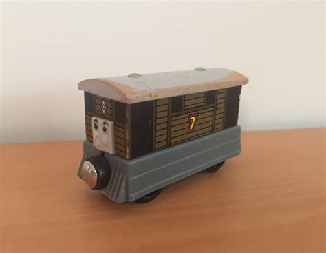 Thomas The Train Wooden Railway Toby Vintage 7 Ebay