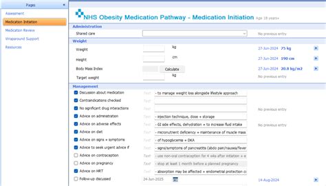 Nhs Obesity Medication Pathway Ardens Emis Ardens Emis Web