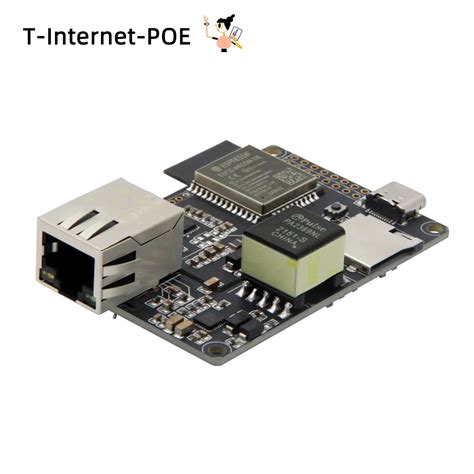 Lilygo Ttgo T Internet Poe Esp32 Ethernet Adapter Lan8720a Development
