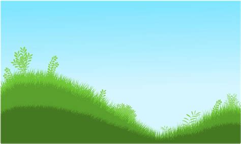 Grassy Hills Silhouette 11981645 Vector Art At Vecteezy