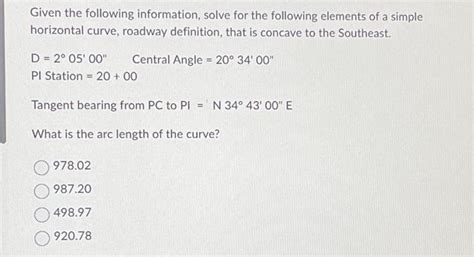 Solved Given The Following Information Solve For The Chegg