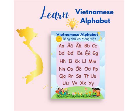 Vietnamese Alphabet Pronunciation Chart