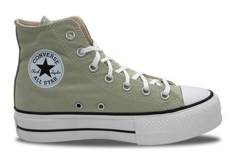 Converse Chuck Taylor All Star Platform Green A03541c