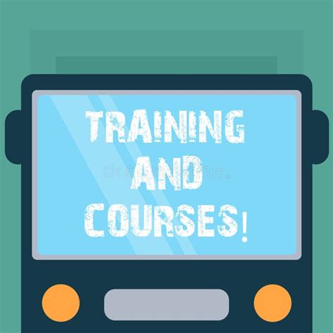 Conceptual Hand Writing Showing Training And Courses Business Photo Showcasing Series Of