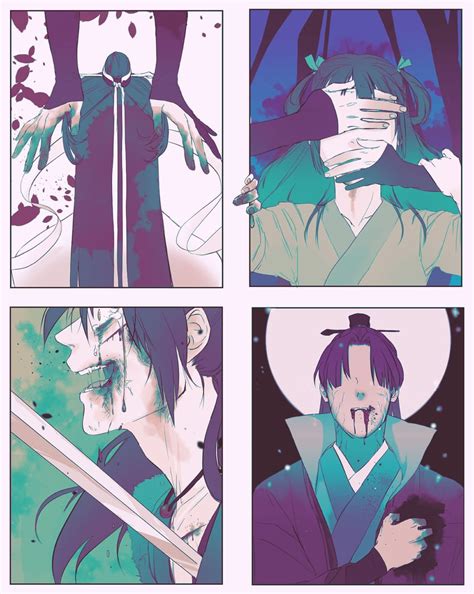 Xiao Xingchen Xue Yang Song Lan And A Qing Modao Zushi Drawn By Gmanffjd Danbooru