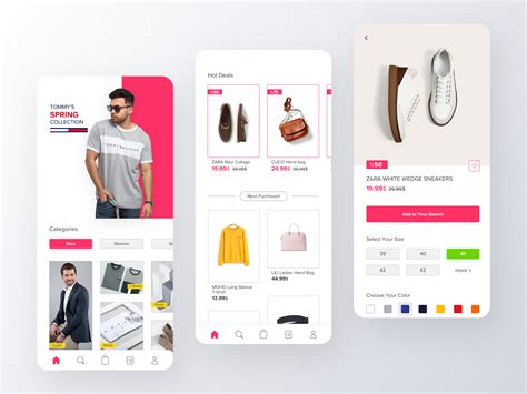 Fashion ECommerce App Design On Behance
