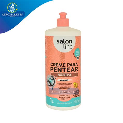 Salon Line Creme Para Pentear Super Leve 1l Afromarkets