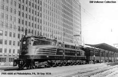 Pennsylvania Railroad Gg1 Electric Locomotive 1934 Steam Engine Trains