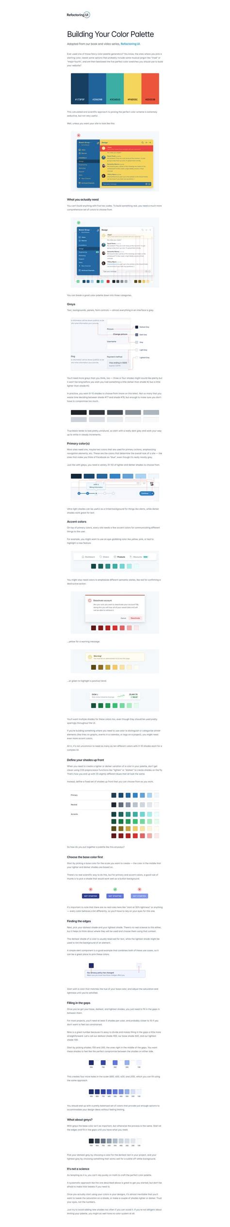 How To Use Color Palette
