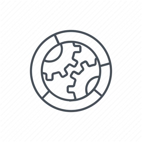 Anaysis Business Chart Data Management Gear Statistics Strategy Icon