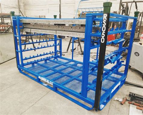Racks Canastillas Y Contenedores Industriales Nandt Engineering Blue