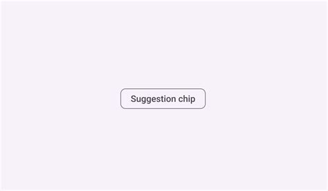 suggestionchip jetpack compose component in material 3 compose
