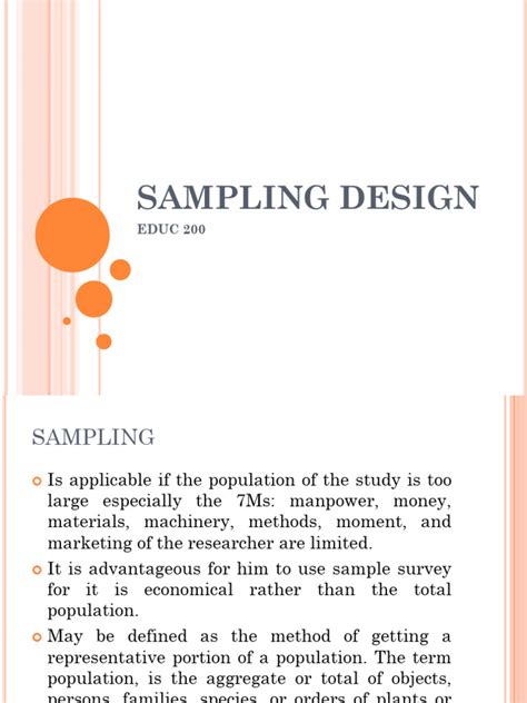 topic 4 sampling design pdf
