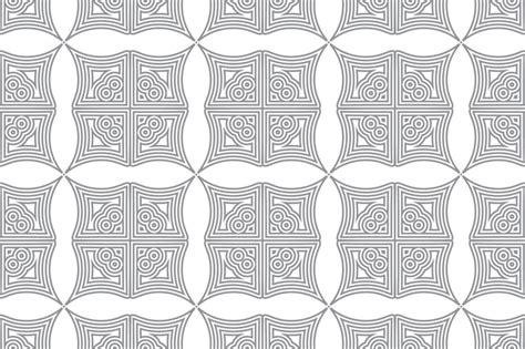 Premium Vector Elegant Geometric Seamless Pattern