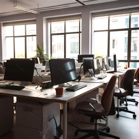 Premium Ai Image Snapshot Of An Office Area