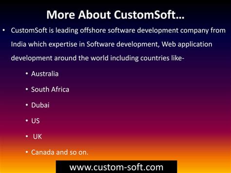 Transaction Management Software By CustomSoft PPT