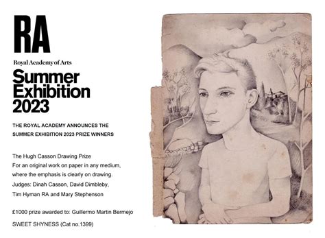 Guillermo Martin Bermejo Hugh Casson Drawing Prize Winner At The Royal