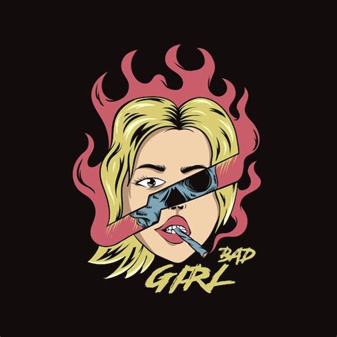 Bad Girls Cartoon Drawings Bad Girl Navud Art Illustrations Art