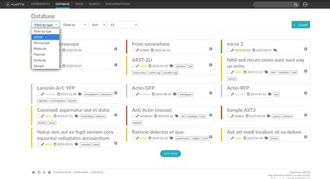 Elabftw Electronic Lab Notebook Manager For Research Teams Linuxlinks