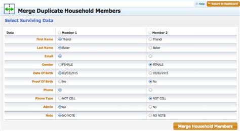 Merge Duplicate Records Demosphere