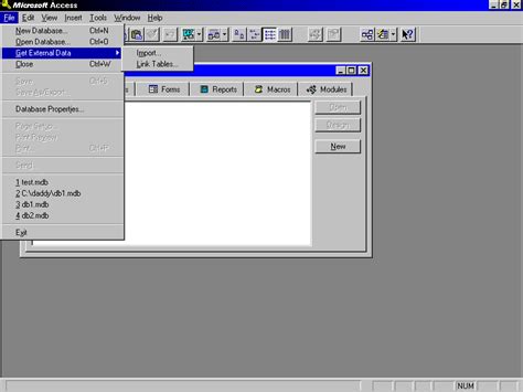 Microsoft Access Connecting To An Odbc Data Source
