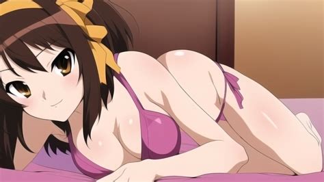 Rule 34 Ai Generated Big Breasts Lingerie Oppai Suzumiya Haruhi Suzumiya Haruhi No Yuuutsu