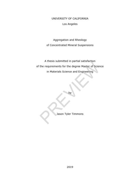 Aggregation And Rheology Of Concentrated Mineral Suspensions Pdf Viscosity Rheology