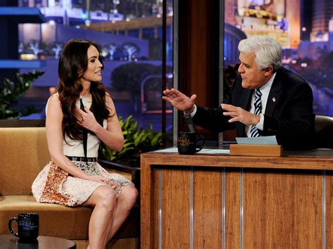 Megan Fox At The Tonight Show With Jay Leno Hawtcelebs