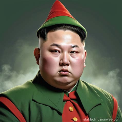 Kim Jong Un As An Elf From Lord Of The Rings Prompts Stable Diffusion