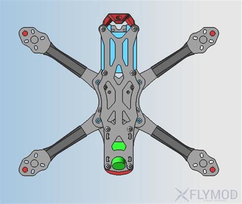 Карбонова рама Apex 7 295мм Readytosky клон замовлення онлайн з доставкою по Україні
