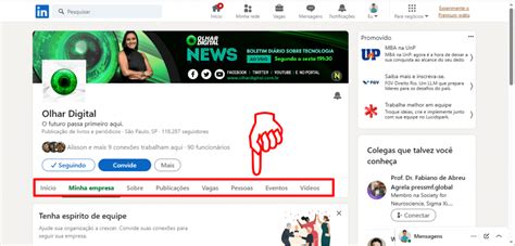 Como Pesquisar Vagas Pessoas E Empresas No Linkedin Olhar Digital