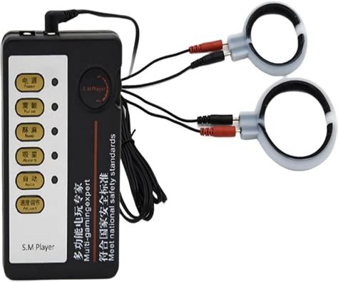 Electric Penis Rings Extender Enlarger Enhancer Cock Rings Electric