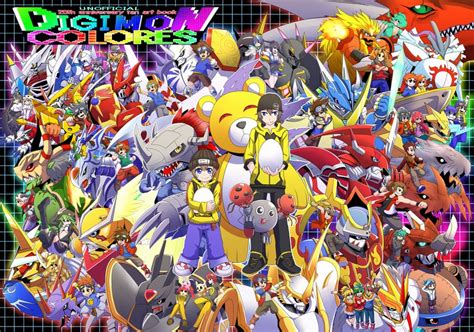 Yagami Taichi Omegamon Motomiya Daisuke Dukemon Matsuda Takato And 67 More Digimon And 21