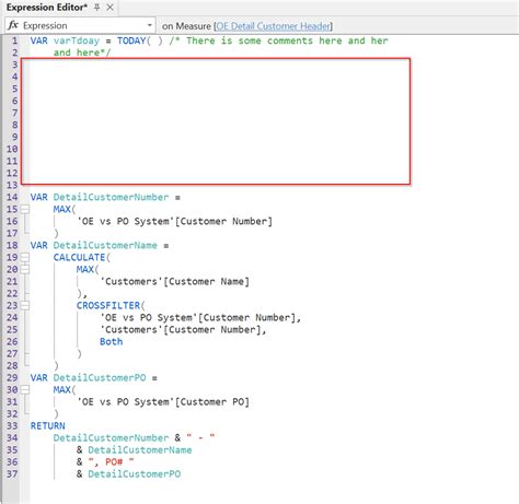 Dax Formatting Not Quite Right In 316 · Issue 306 · Tabulareditor