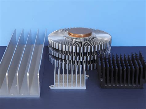 Extruded Aluminum Heatsink Radiator Gangqiao Aluminum
